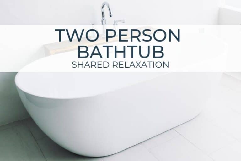 Two Person Bathtub | Shared Relaxation